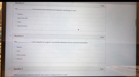 Solved Question Question Question Pts The Datum System Chegg Com