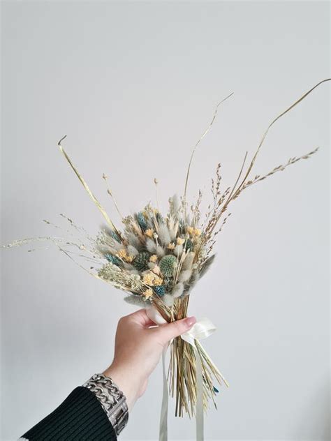 Букетик из сухоцветов — цена 625 грн в каталоге Искусственные цветы