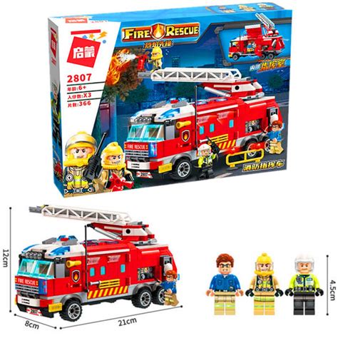 Конструктор Brick Пожарная служба. Машина 369 деталей (6955265606143 ...