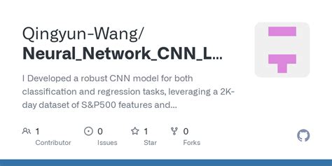 Github Qingyun Wangneuralnetworkcnnlstmapplicationonstock