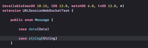 Websocket使用原生的方式 Swift Swimhead Medium