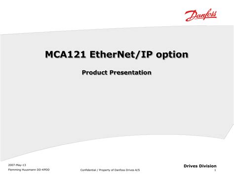 Mca121 Ethernet Ip Option