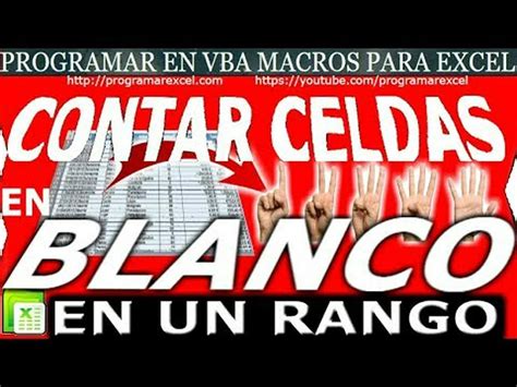 280 ️ Como Contar Celdas 🔥 Vacias En Un Rango Con Work Sheetf Unction