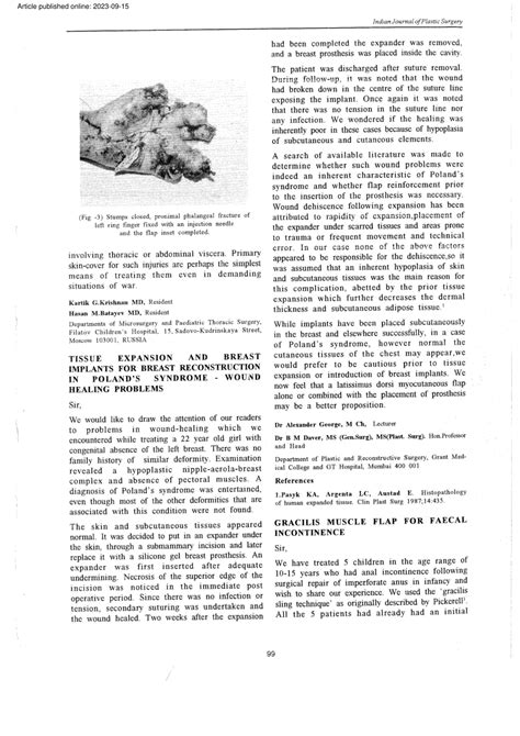 Pdf Tissue Expansion And Breast Implants For Breast Reconstruction In