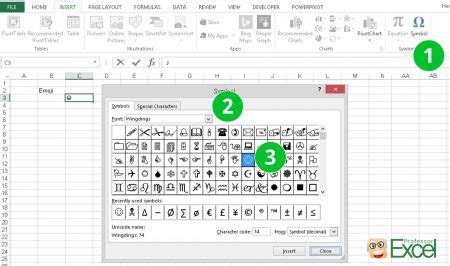 Emojis In Excel How To Insert Emojis Into Excel Cells Charts