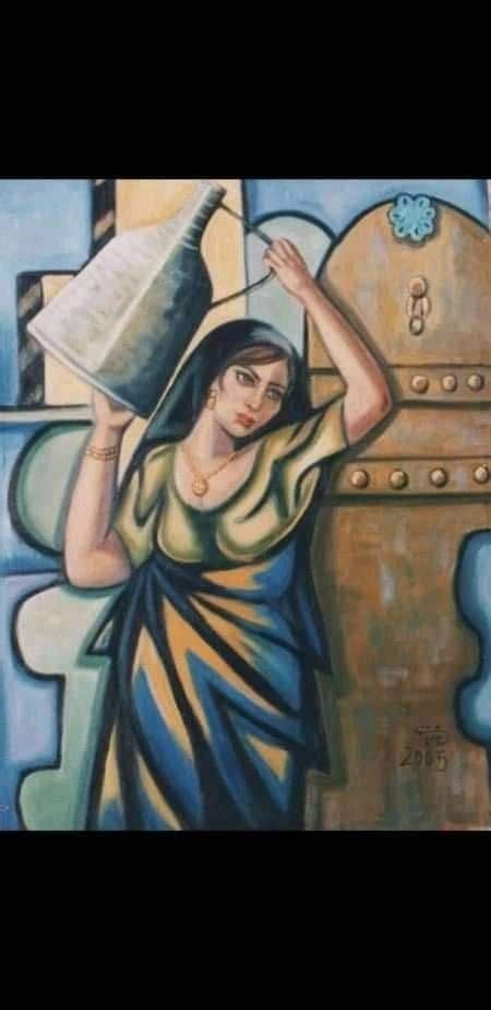 للفنانة التشكيلية العراقية ،، بثينة عبد الرحيم