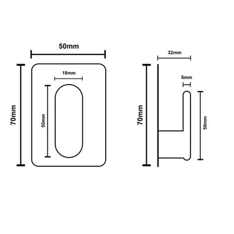 Timetreasurehome Ollie Black Aluminium Alloy Robe Hook Temple And Webster