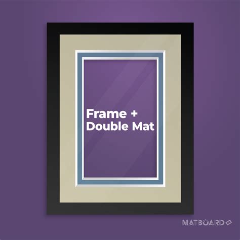 Frames Double Mats Matboarddotcom