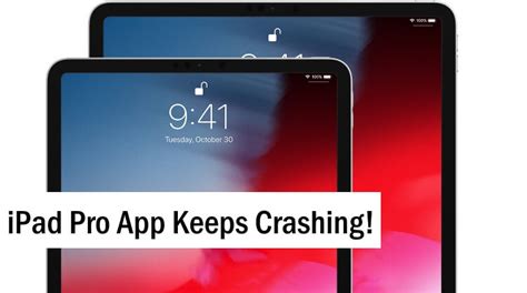 IPad Pro Apps Keep Crashing On IPadOS Here S Fix