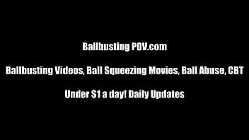 Ballbusting And Ball Kicking Humiliation