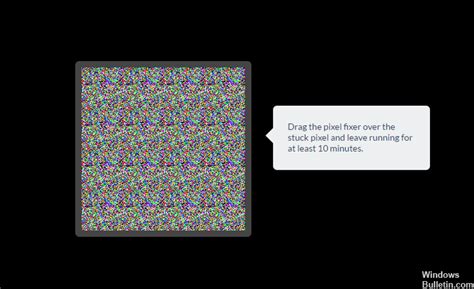 How To Fix Stuck Pixel On Your PC Screen Windows Bulletin Tutorials