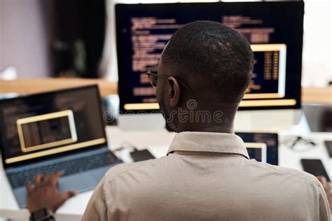 Software Developer Producing Clean Code Stock Image Image Of Coding Improve 263254997