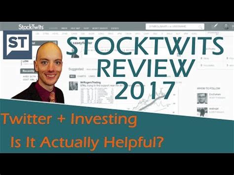 StockTwits Review Is The StockTwits App Legit Should You Use It YouTube