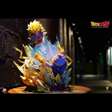 Jual Dragon Ball Z Goku Vs Majin Buu 16 Scale Limited Edition Statue