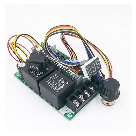 linear actuator dc10v 55v digital display pwm speed controller forward