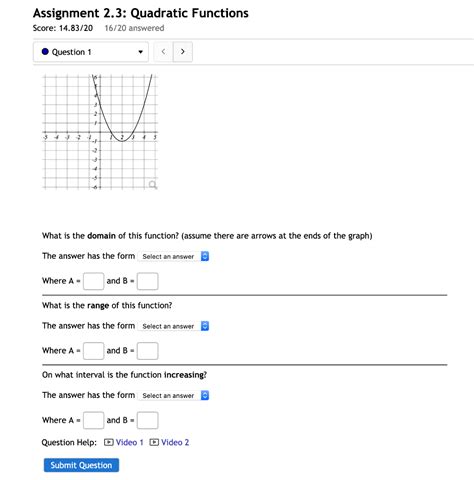 solved assignment 2 3 quadratic functions score 14 83 20