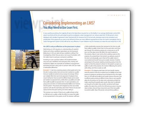 White Paper Considering Implementing An Lms