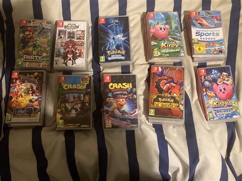 My Collection Of Physical Nintendo Switch Games 4 By Brennagade2005 On