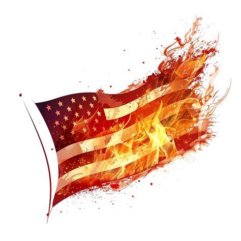 Flaming Flag Images Free Download On Freepik