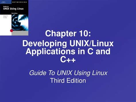 ppt guide to unix using linux third edition powerpoint presentation