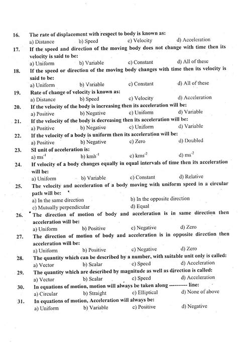 SOLUTION Th Class Physics Notes Chapter Kinematics Studypool