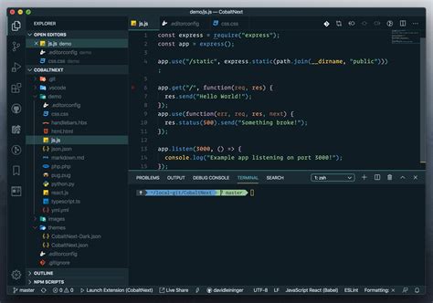 Cobalt Next Visual Studio Marketplace