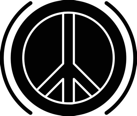 Peace Vector Icon Design 14822399 Vector Art At Vecteezy
