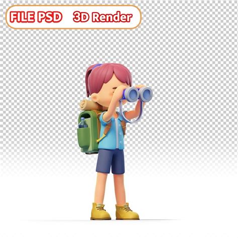 Premium Psd Girl Looking