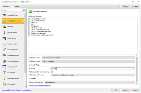 Optimizing Stm Usb Performance With Real Time Watch Visualgdb Tutorials