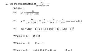 Nth Derivatives Pptx
