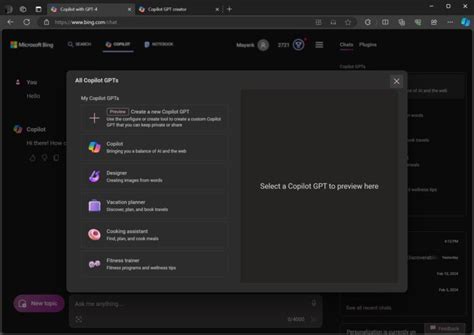 hands on microsoft copilot now lets you create your own custom gpts