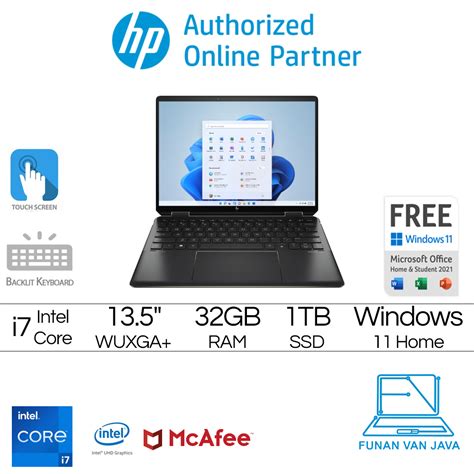 Jual Laptop Hp Spectre X Ef Tu Intelcore I U Gb Tb Ssd Intel Xe Evo Win