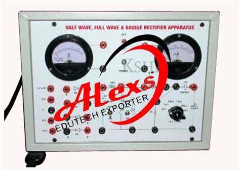 Half Wave Full Wave And Bridge Rectifier Apparatus At Best Price In