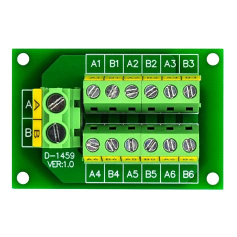 30amp 48v 2x6 Position Terminal Block Distribution Module