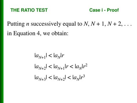 Ppt 11 6 Absolute Convergence And The Ratio And Root Tests Powerpoint Presentation Id 6530459
