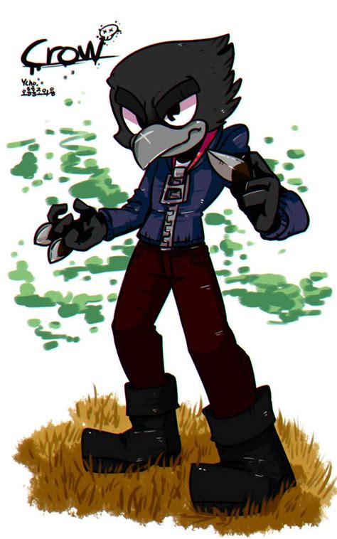 Fan Art Crow Brawl Stars Fanart