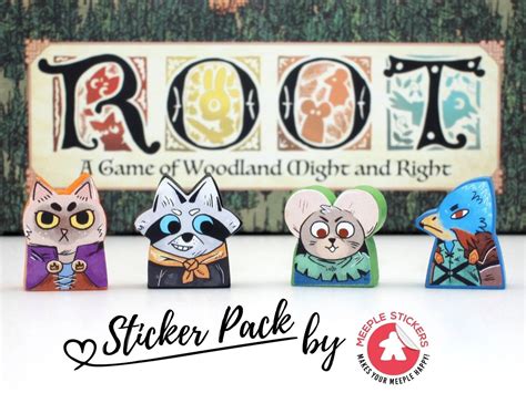 Root Cards Board Game Sticker Design Inspiration Root Board Game Art