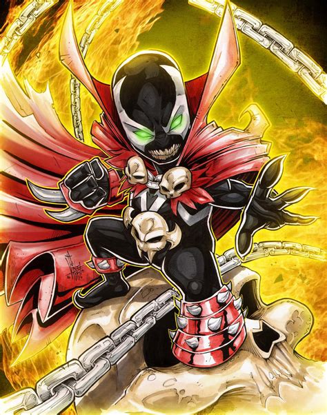 Chibi Spawn By Vinz El Tabanas On Deviantart