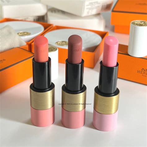 Hermes 에르메스 립 인핸서 신상 컬러 출시 에르메르 립밤 전색상 리뷰 네이버 블로그