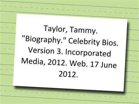 How To Cite A Website Using MLA Format 15 Steps