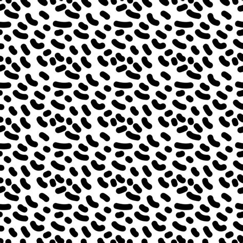 Premium Vector Hand Drawn Seamless Pattern Abstract Shape Design Of Texture Background