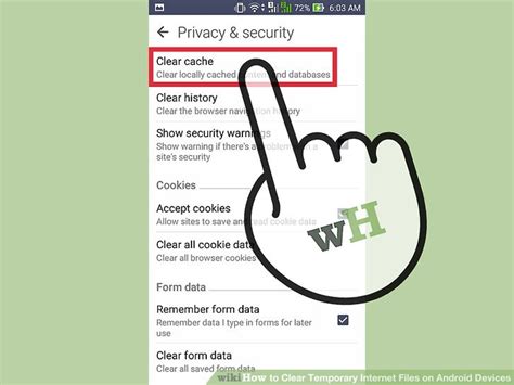 3 Ways To Clear Temporary Internet Files On Android Devices