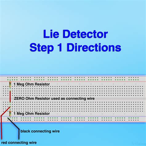 Build A Lie Detector Sciencewiz