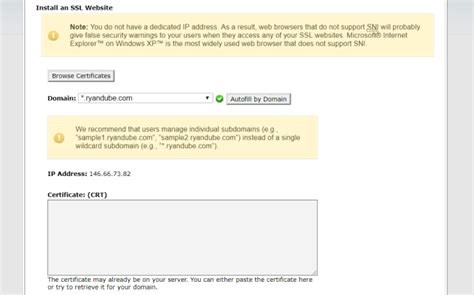 How To Get Your Own SSL Certificate For Your Website Install It
