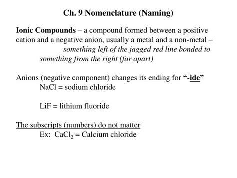 PPT Ionic Compounds A Compound Formed Between A Positive PowerPoint Presentation ID 3280908