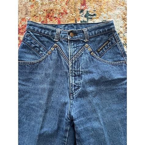 Vintage Rocky Mountain Jeans Size 7 28 High Waist Depop