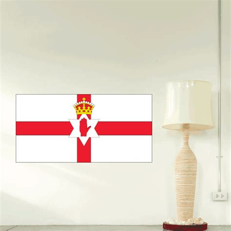Northern Ireland Flag Sticker Vinyl Disorder