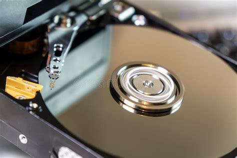 Technical Laboratory For Hard Disk Repair Stock Image Image Of Information Magnetic
