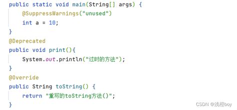 java注解详解 csdn博客
