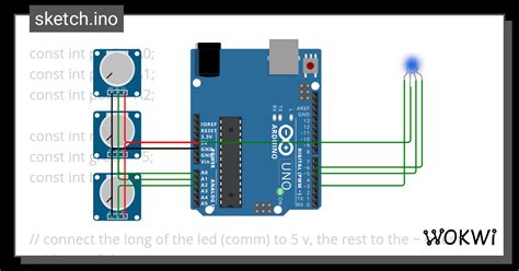 Potentiometers Wokwi ESP32 STM32 Arduino Simulator